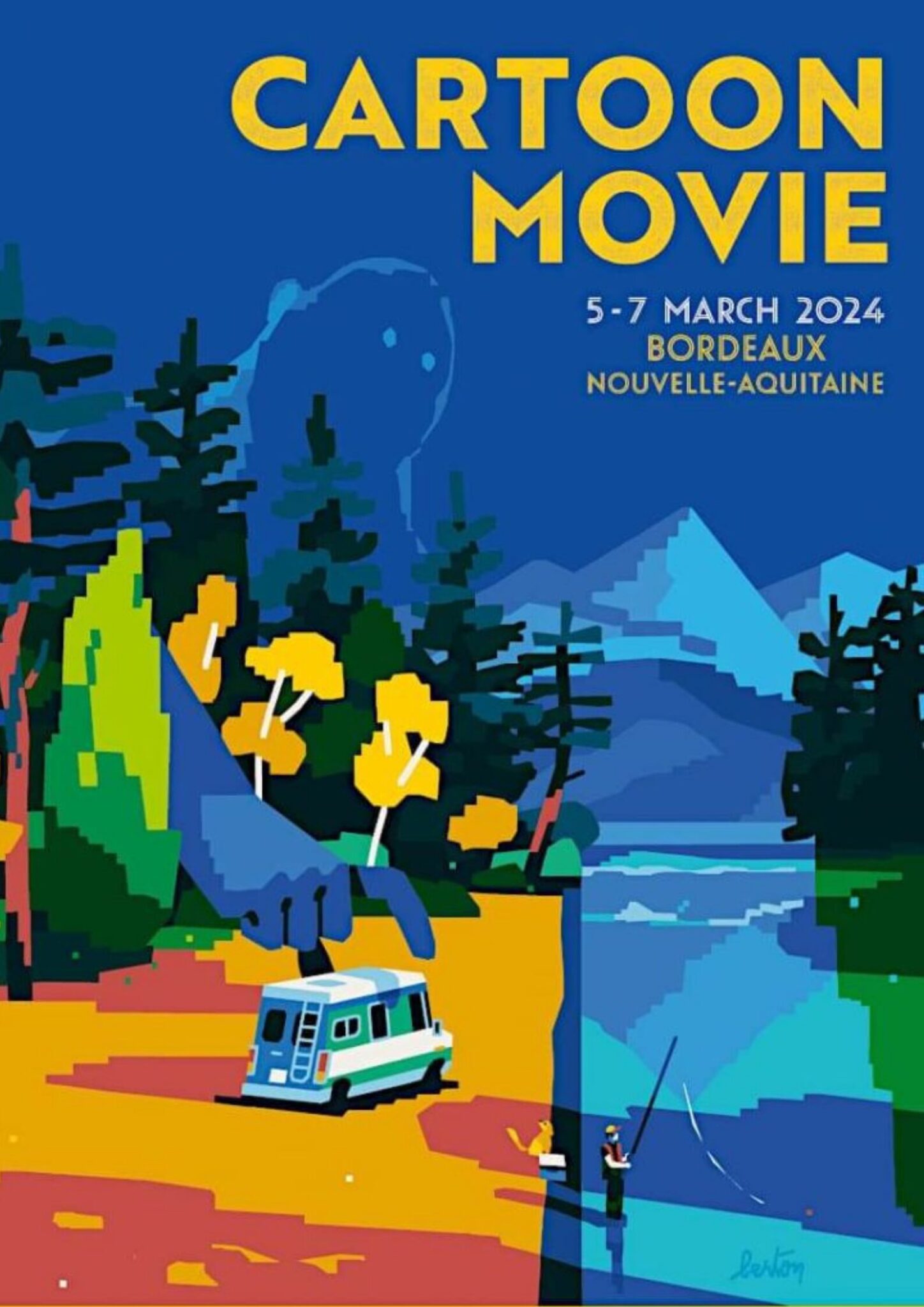 Bravo à Jérémie PERIN qui a reçu le Cartoon Tribute du Réalisateur ...