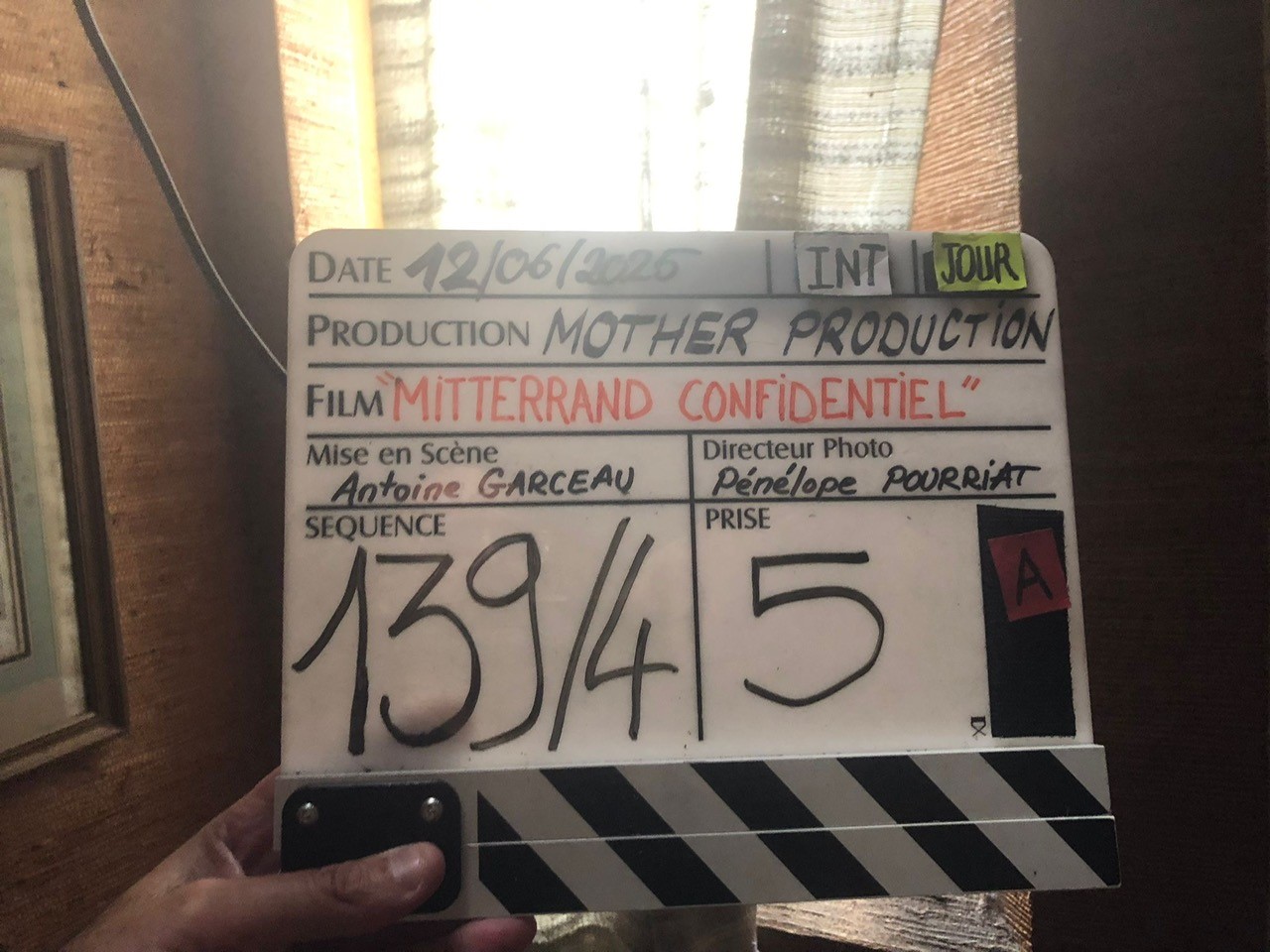 La série MITTERAND CONFIDENTIEL est en tournage ! - Quelle belle histoire